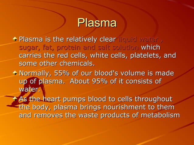 blood and its components | PPT | Blood Disorders | Diseases and Conditions