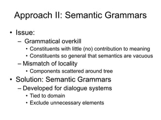 nlp semantic for parsing ... mmmmmmmmmmmm | PPT