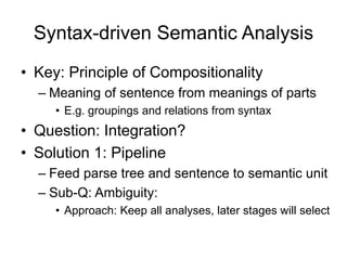 nlp semantic for parsing ... mmmmmmmmmmmm | PPT