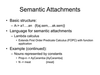 nlp semantic for parsing ... mmmmmmmmmmmm | PPT