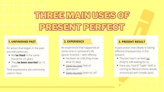 Types of adverbs, PRESENT PERFECT VS CONTINUOUS VS PASSIVE, THREE MAIN ...