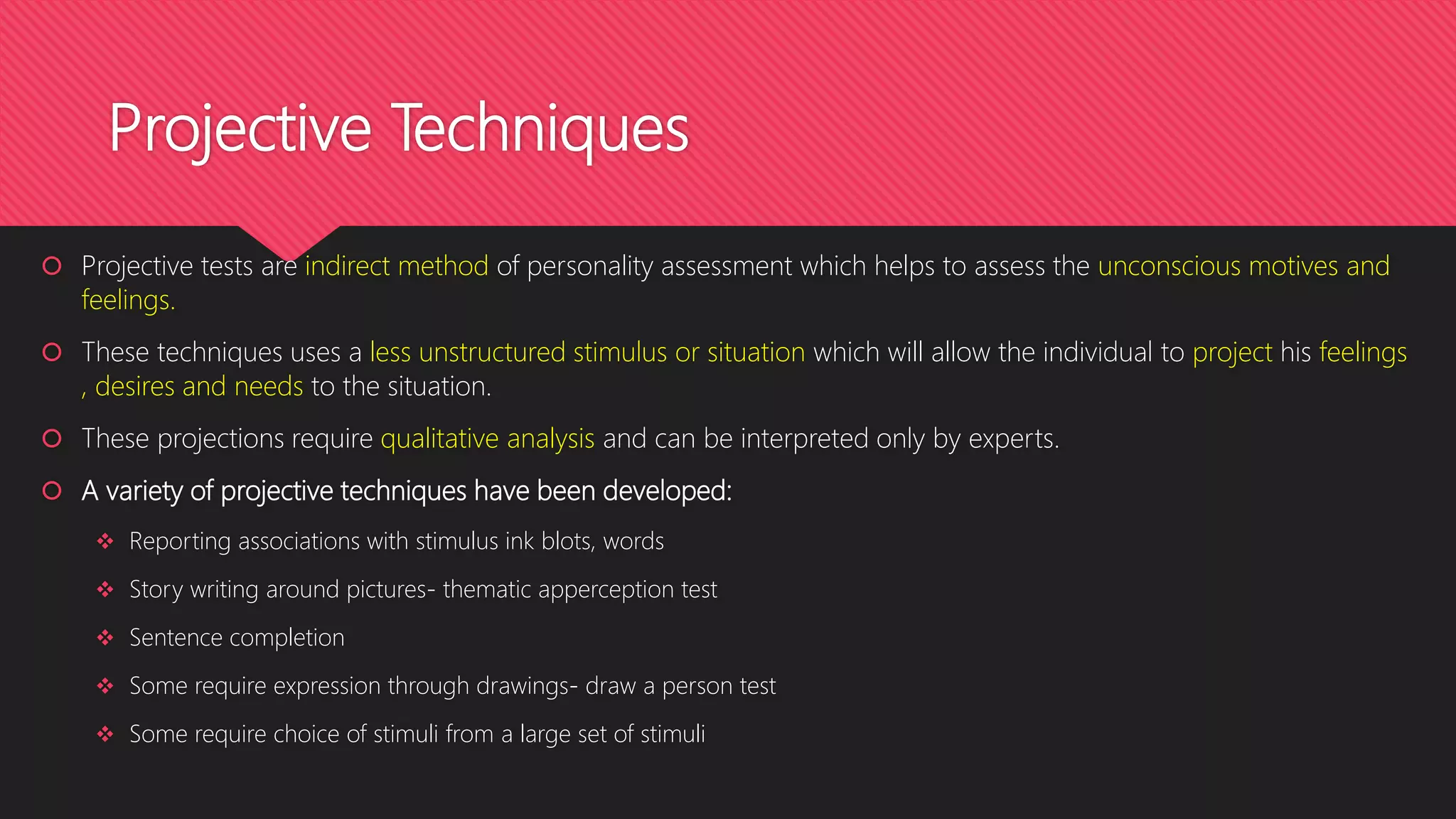 Class 12 ch-2-assessment of personality | PPTX