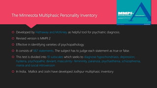 Class 12 ch-2-assessment of personality | PPTX