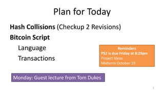 Bitcoin Script | PPTX