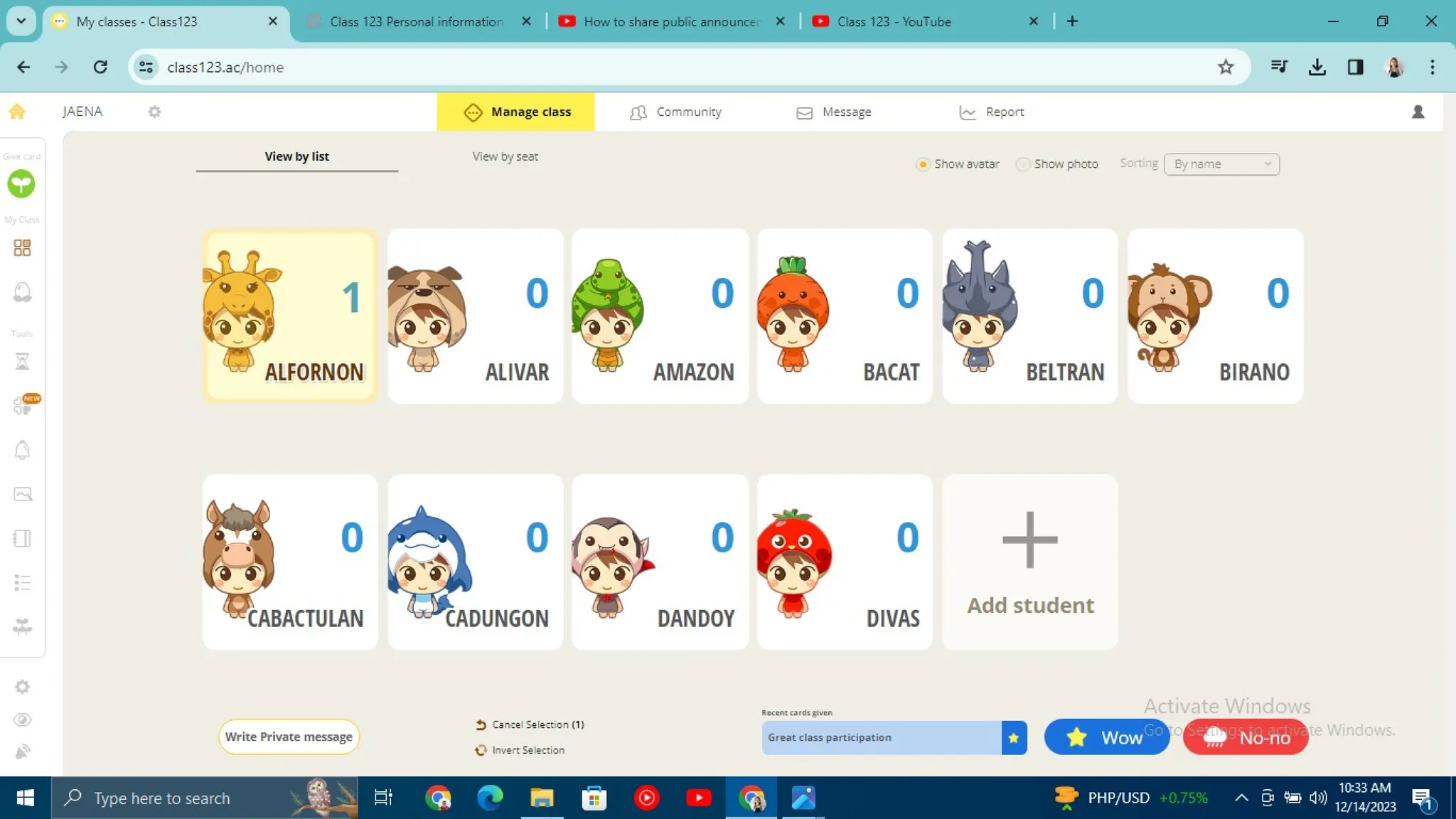 Class123presentation by oding and friends | PPT