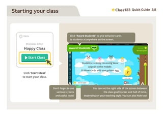 Class123 Guide for Teachers (Desktop Version) | PDF