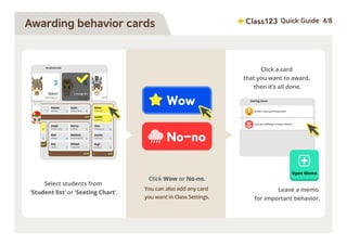 Class123 Guide for Teachers (Desktop Version) | PDF