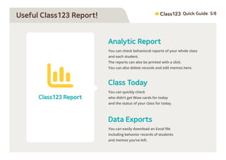 Class123 Guide for Teachers (Desktop Version) | PDF
