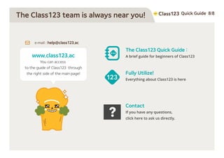 Class123 Guide for Teachers (Desktop Version) | PDF