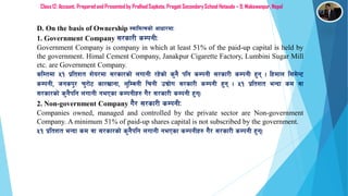 Class 12 account chapter 1, company formation, types and Their ...