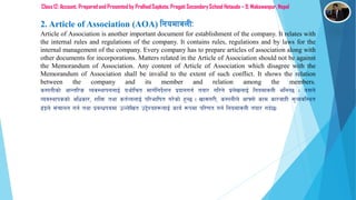 Class 12 account chapter 1, company formation, types and Their ...