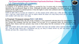 Class 12 account chapter 1, company formation, types and Their ...
