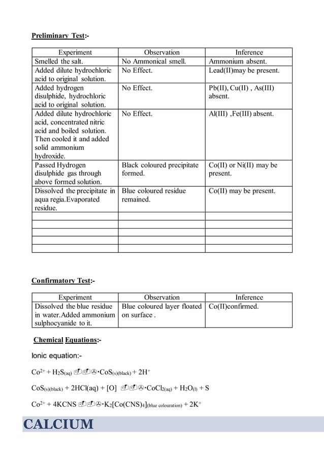 Class 12 cbse chemistry practicals | PDF