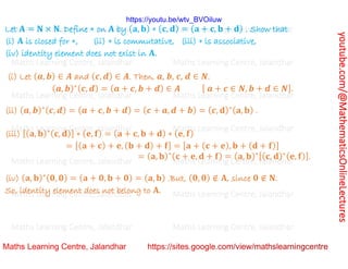 Class 12_Chapter 1_Relations and Functions (Binary Operations) Lecture 6.pdf | Free Download