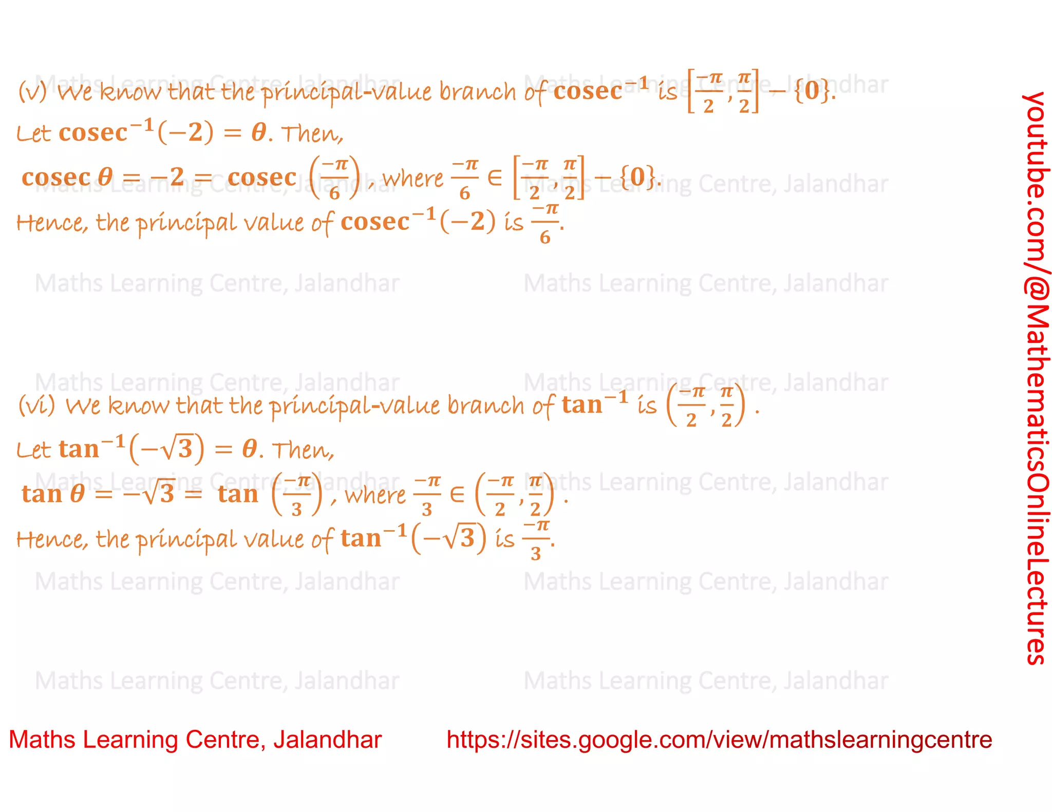 Class 12 Chapter 2 Inverse Trigonometric Functions (Basic definitions and graphs) Lecture 1.pdf