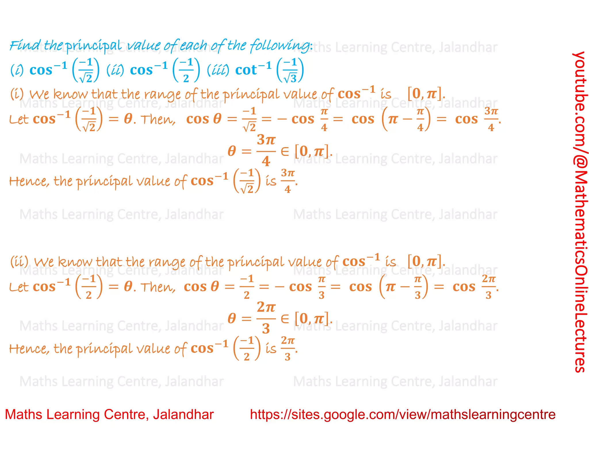 Class 12 Chapter 2 Inverse Trigonometric Functions (Basic definitions and graphs) Lecture 1.pdf