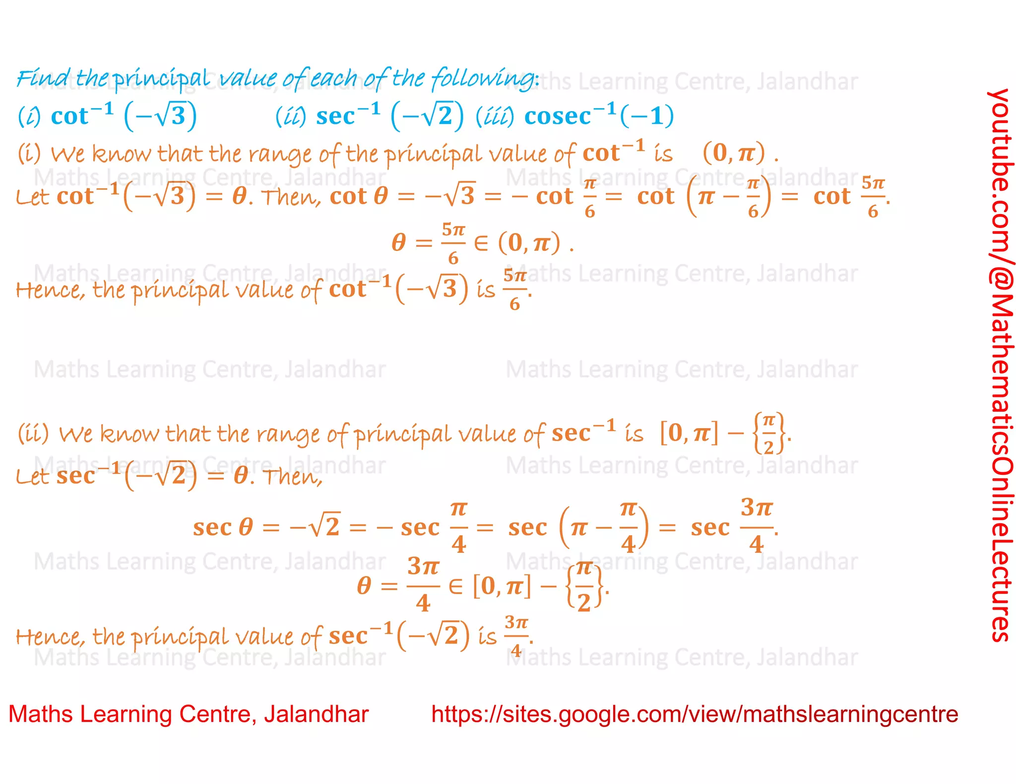 Class 12 Chapter 2 Inverse Trigonometric Functions (Basic definitions and graphs) Lecture 1.pdf