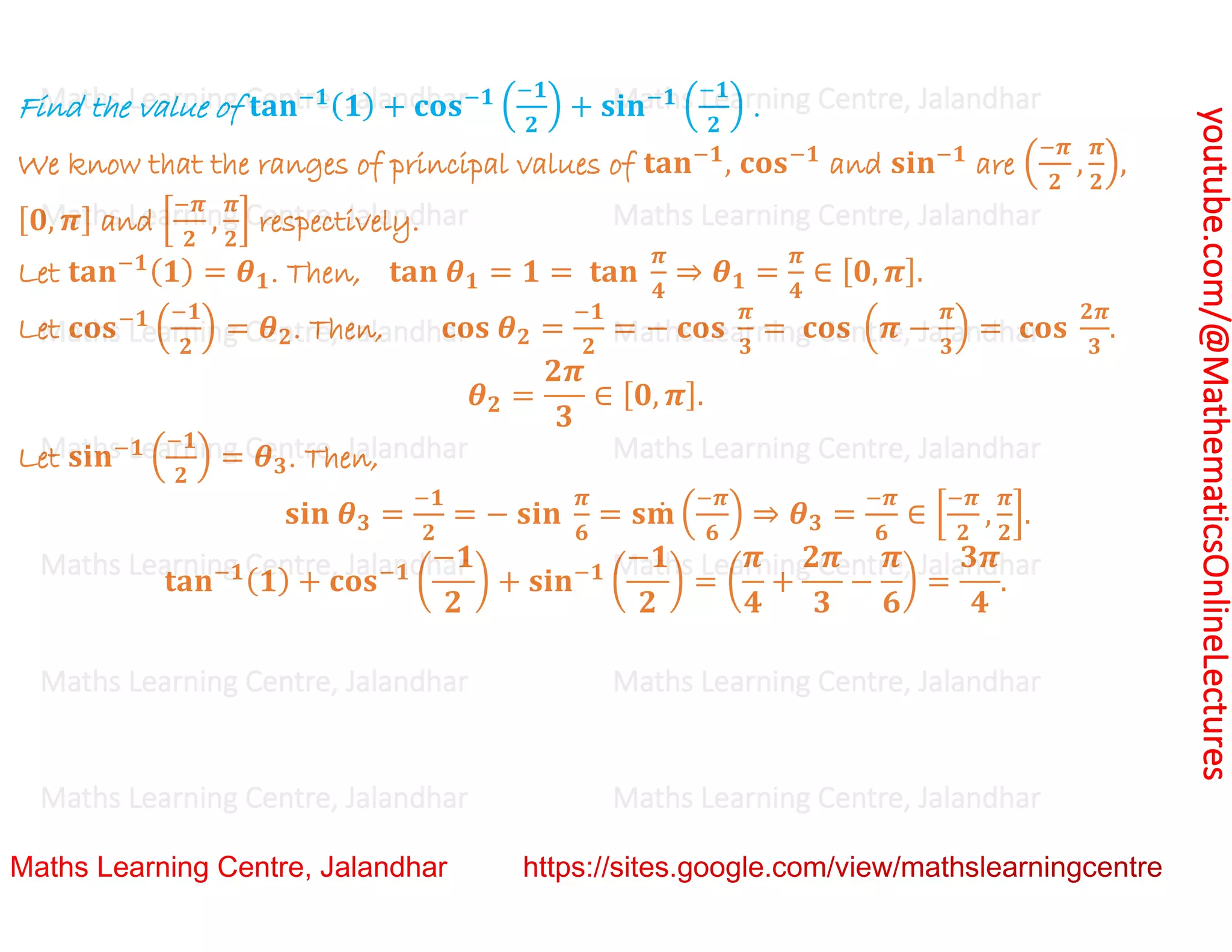 Class 12 Chapter 2 Inverse Trigonometric Functions (Basic definitions and graphs) Lecture 1.pdf