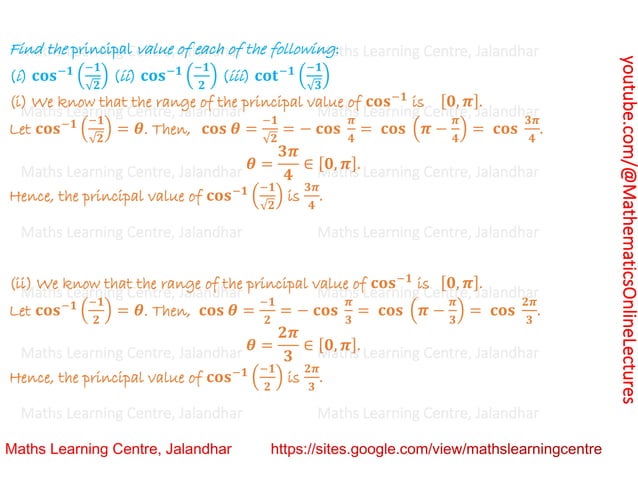 Class 12 Chapter 2 Inverse Trigonometric Functions (Basic definitions and graphs) Lecture 1.pdf