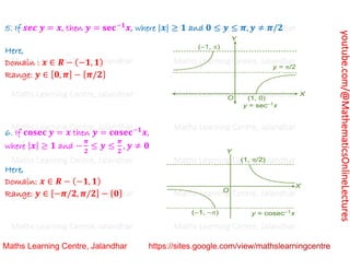 Class 12 Chapter 2 Inverse Trigonometric Functions (Basic definitions and graphs) Lecture 1.pdf