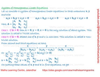 Class 12 Chapter 3 Determinants (System of linear equations) Lecture 6.pdf