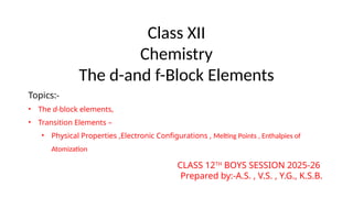 Class 12 Chapter 8 The d-and f-Block Elements.pptx