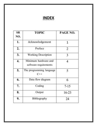 computer science project for class 12 on telephone billing | PDF