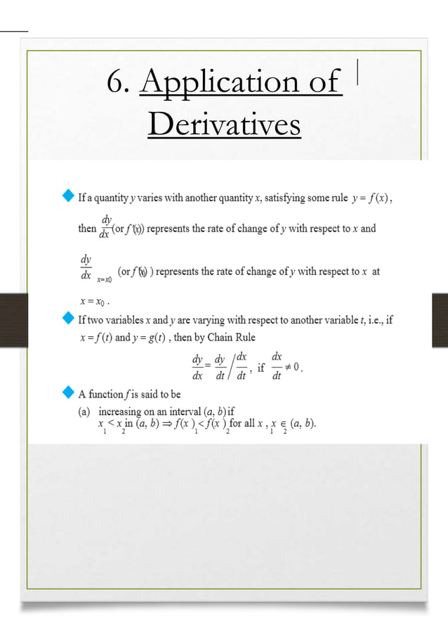 CBSE Class 12 Mathematics formulas | PPTX | Programming Languages | Computing