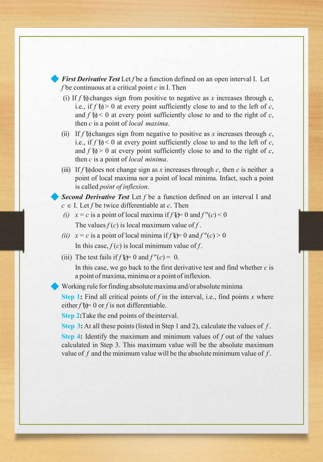 CBSE Class 12 Mathematics formulas | PPTX | Programming Languages | Computing