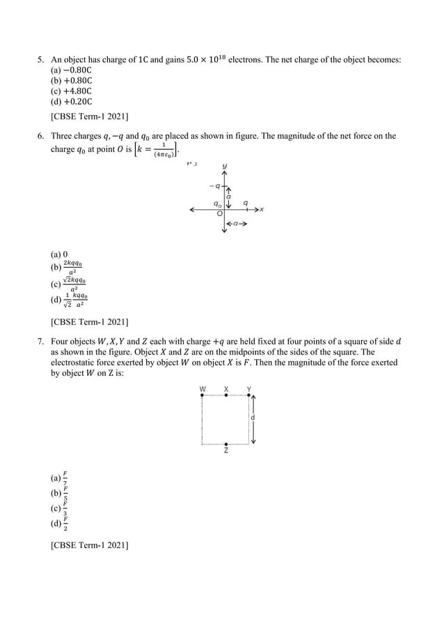 Class 12 Physics CBSE PYQ Chapter Wise Topic Wise.pdf | Physics | Science