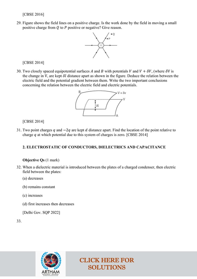 Class 12 Physics CBSE PYQ Chapter Wise Topic Wise.pdf | Physics | Science