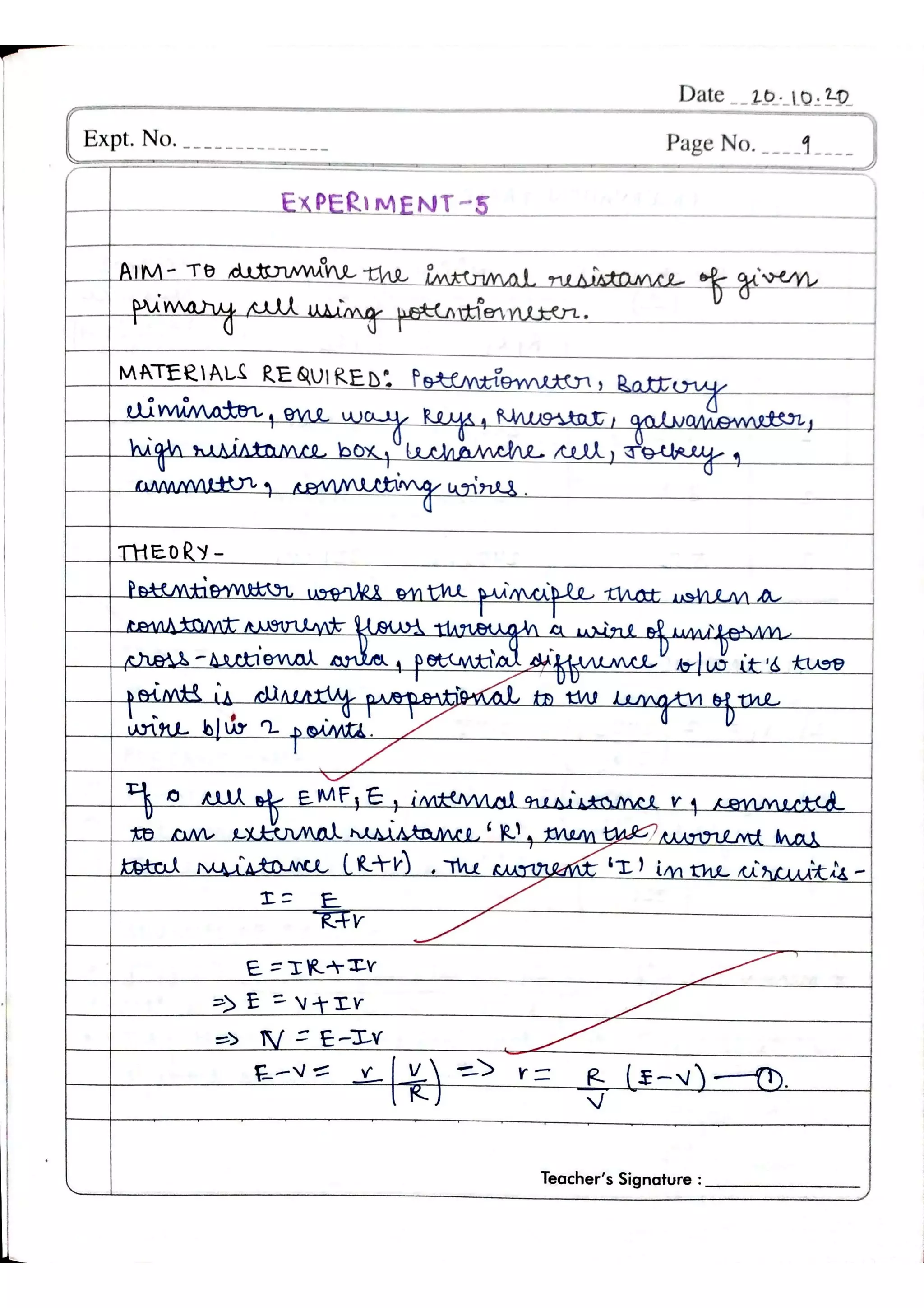 CLASS 12th PHYSICS PRACTICAL FILE | PDF