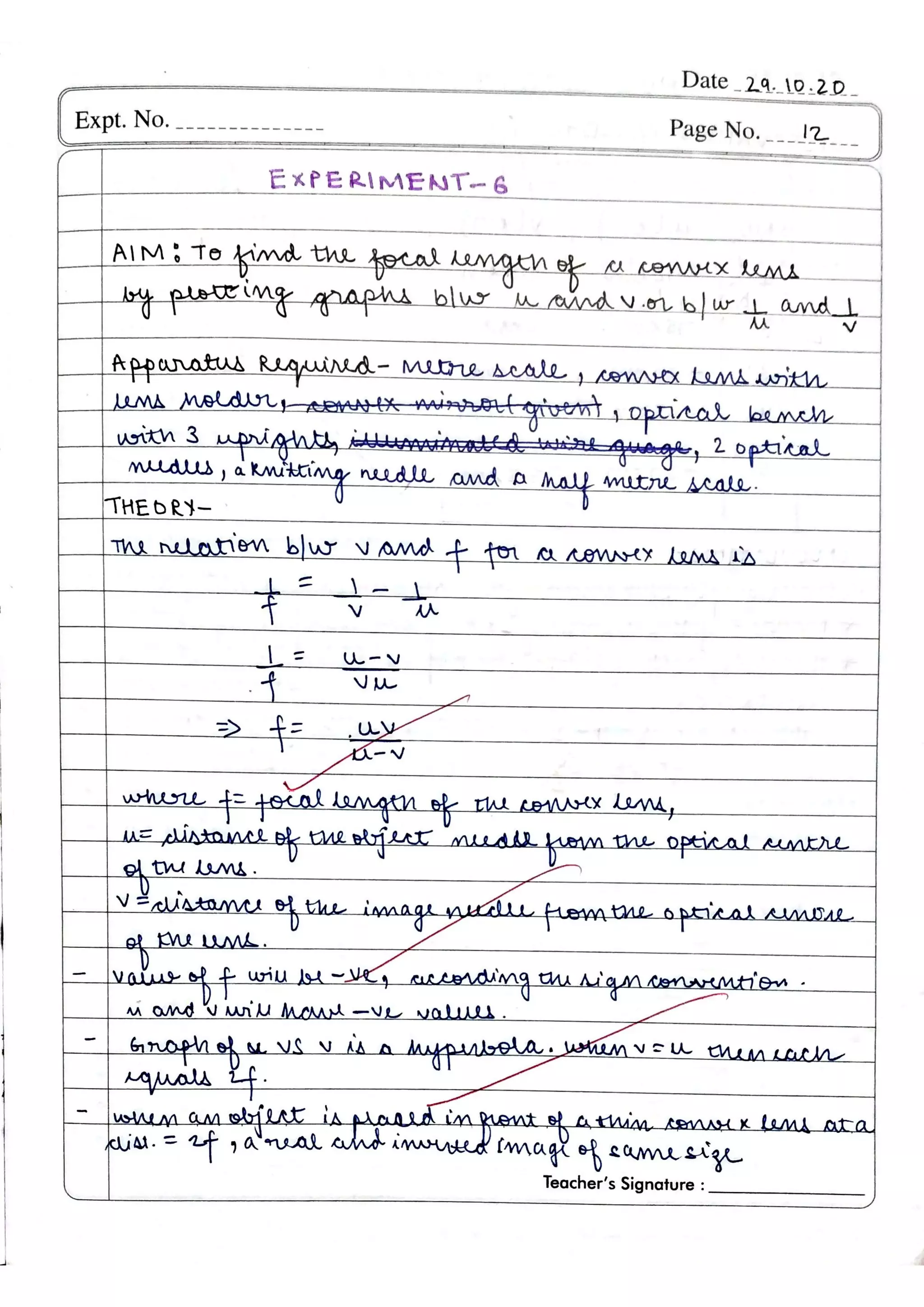 CLASS 12th PHYSICS PRACTICAL FILE | PDF