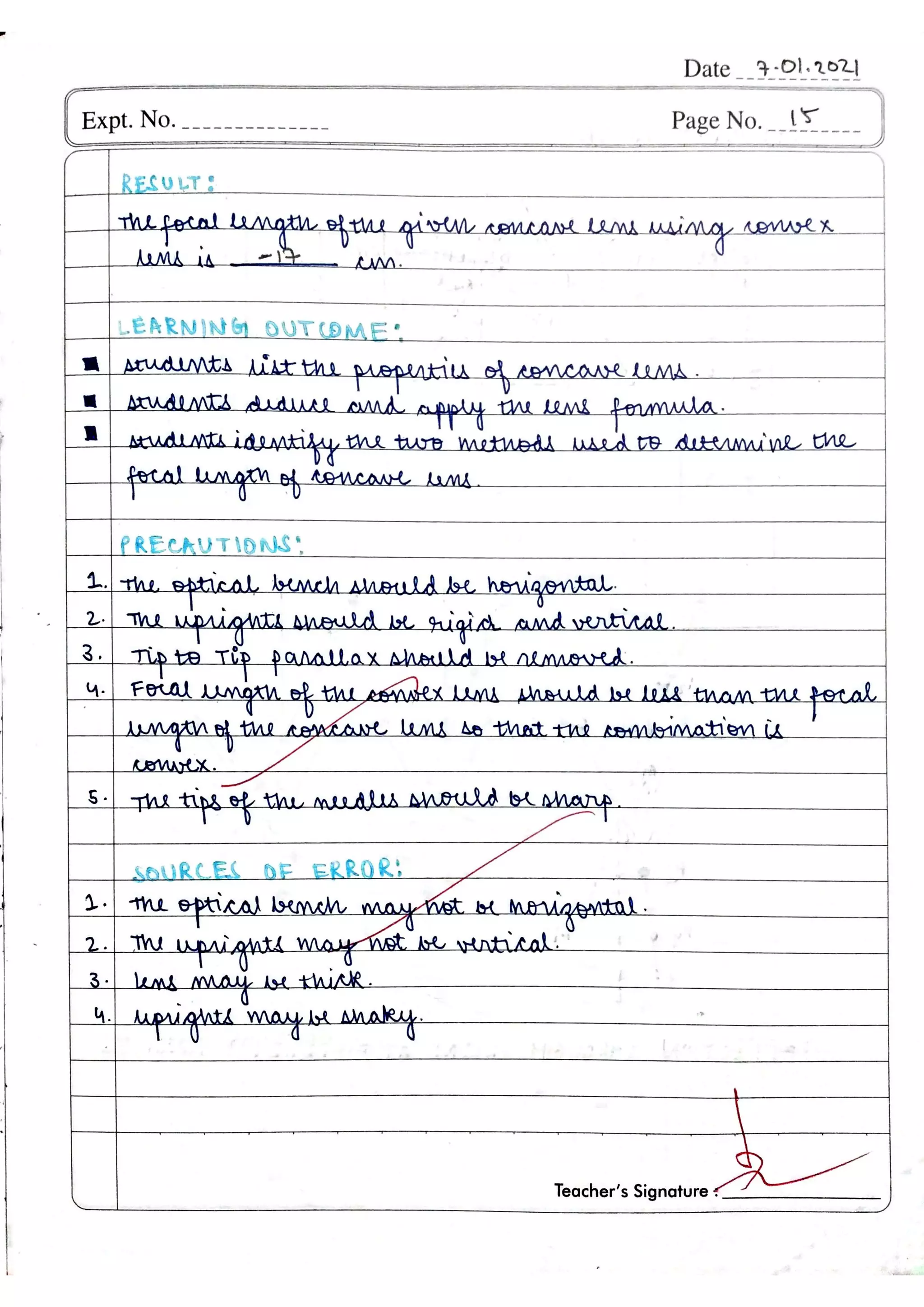 CLASS 12th PHYSICS PRACTICAL FILE | PDF