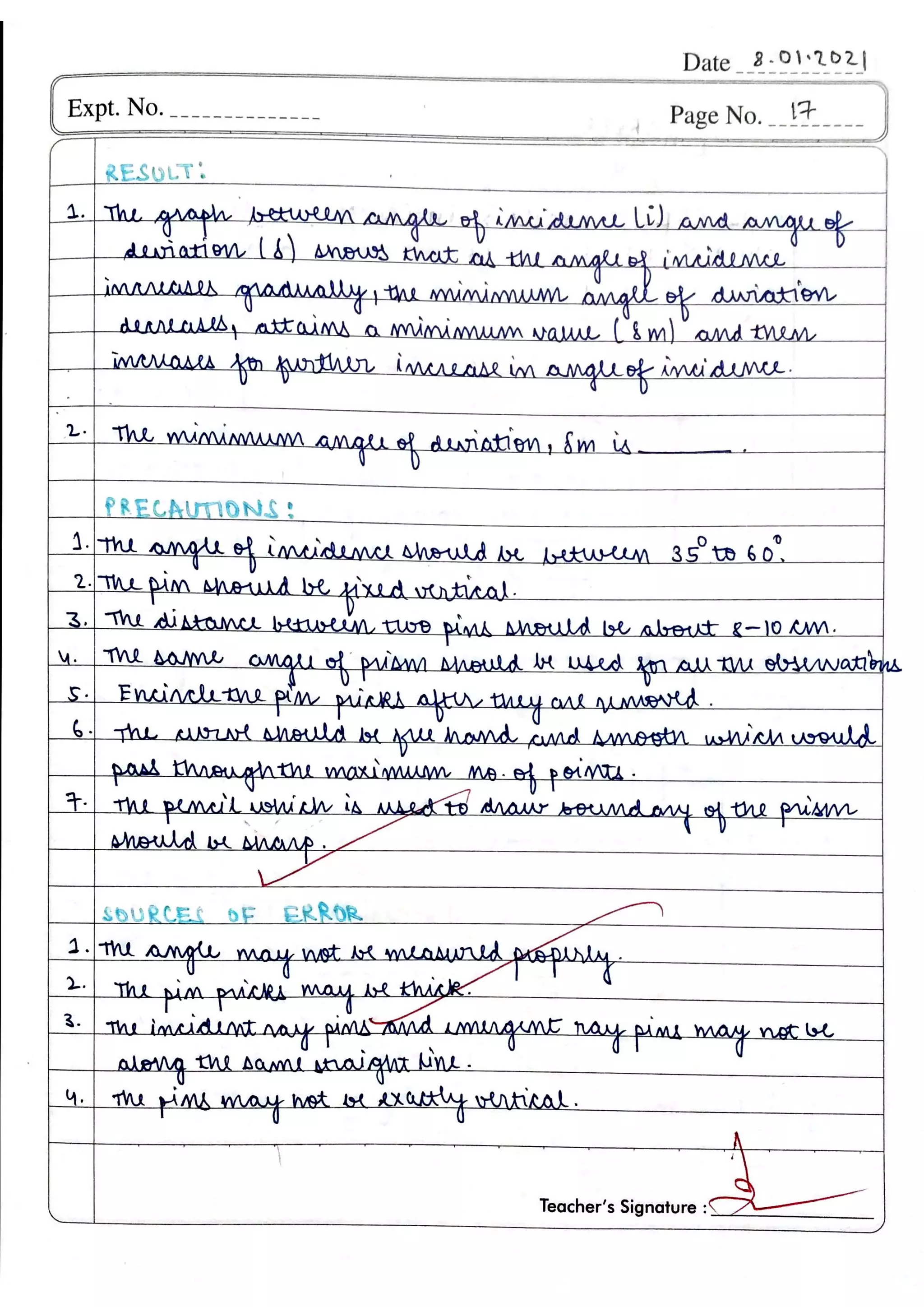 CLASS 12th PHYSICS PRACTICAL FILE | PDF