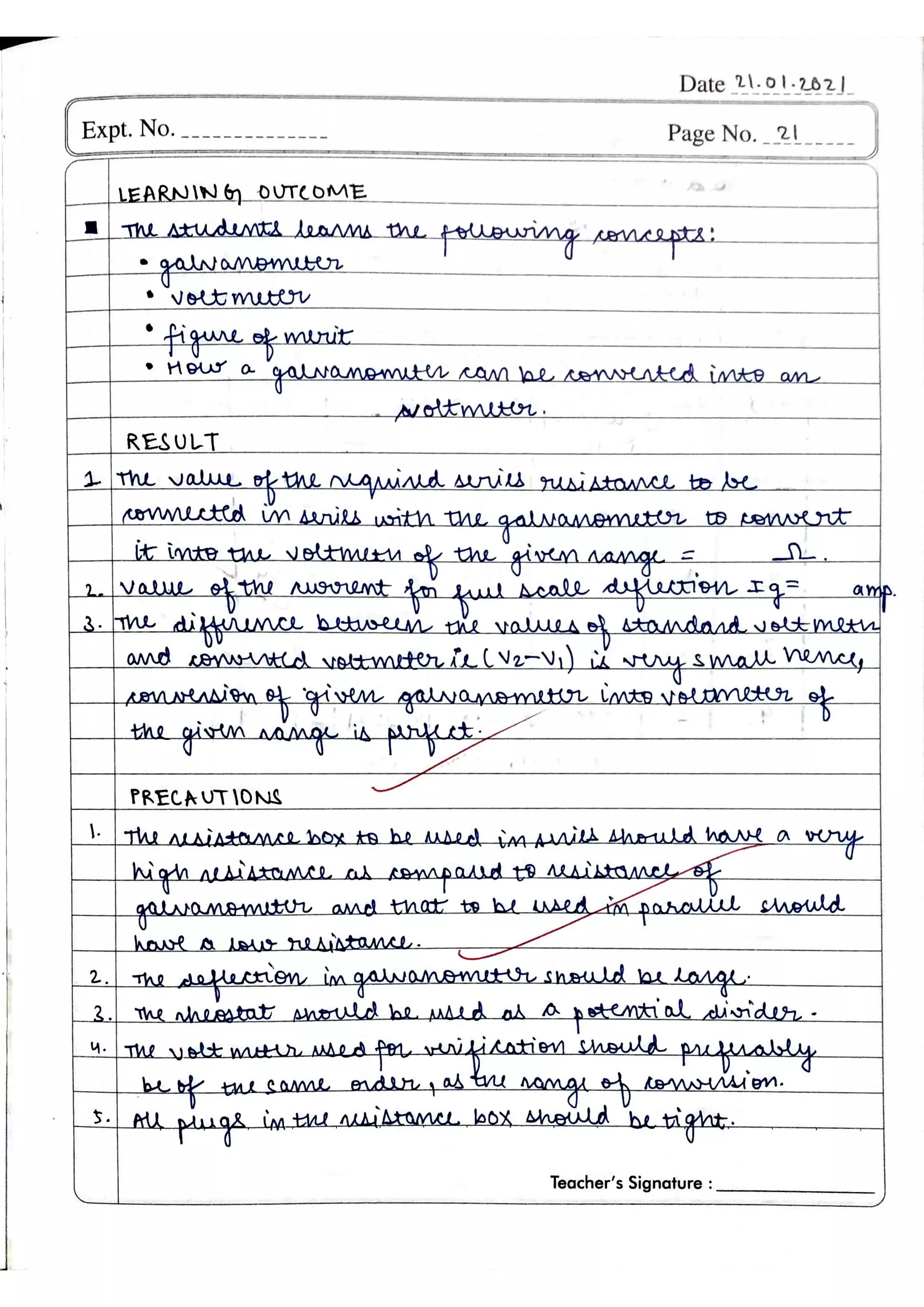 CLASS 12th PHYSICS PRACTICAL FILE | PDF