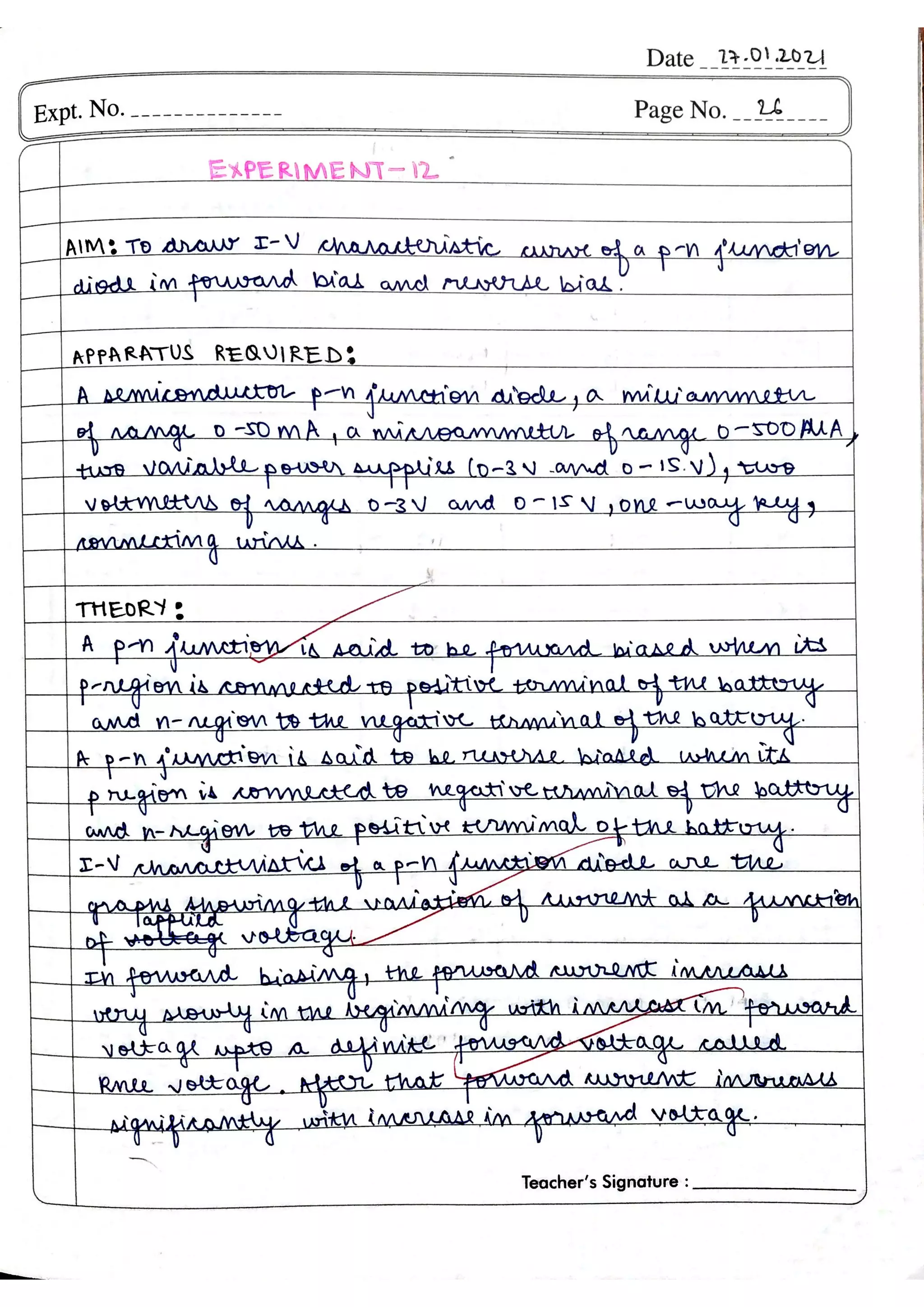 CLASS 12th PHYSICS PRACTICAL FILE | PDF