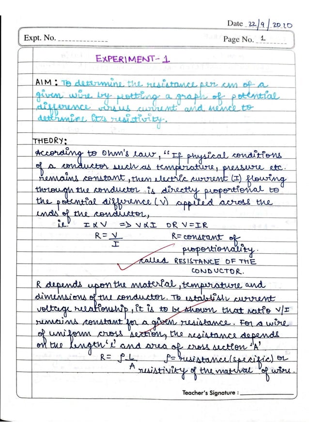 CLASS 12th PHYSICS PRACTICAL FILE | PDF