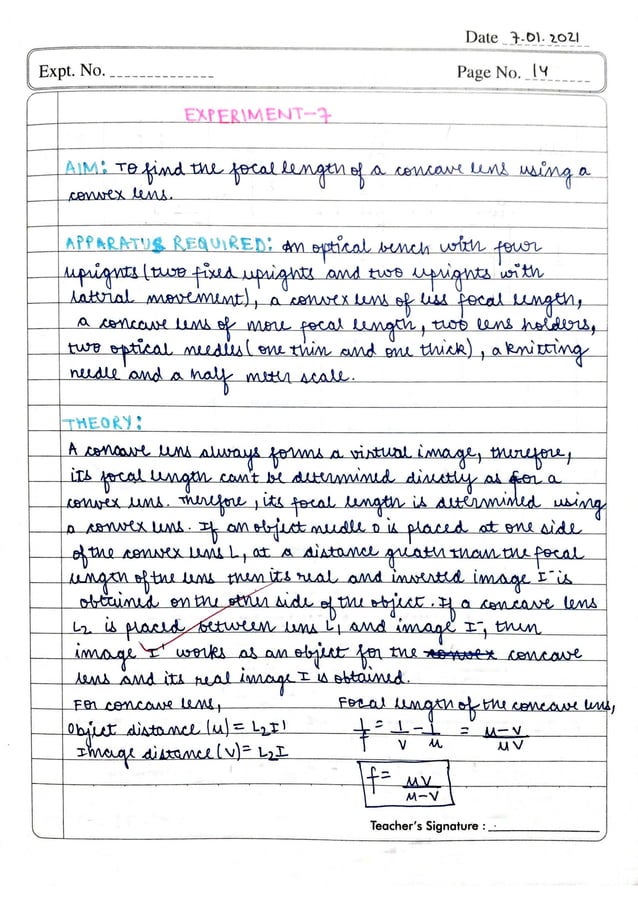 CLASS 12th PHYSICS PRACTICAL FILE | PDF