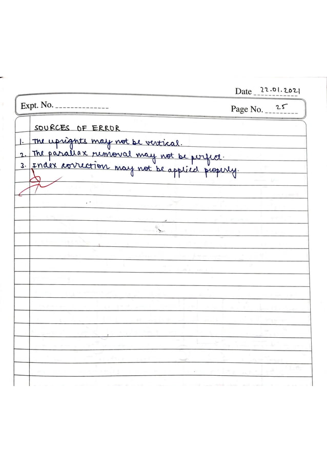 CLASS 12th PHYSICS PRACTICAL FILE | PDF