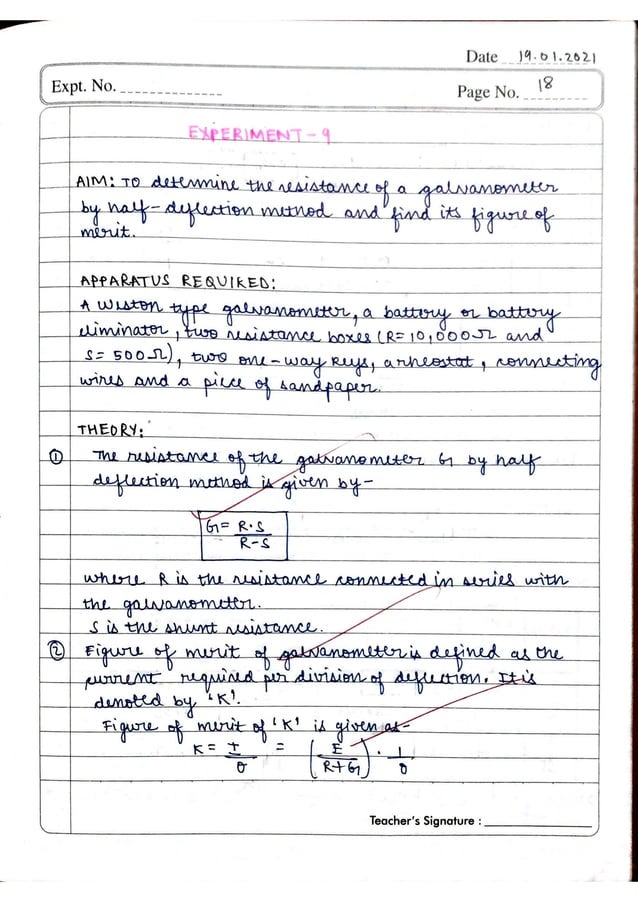 CLASS 12th PHYSICS PRACTICAL FILE