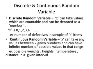 Class 12 Probability Distributions.pptx | Physics | Science