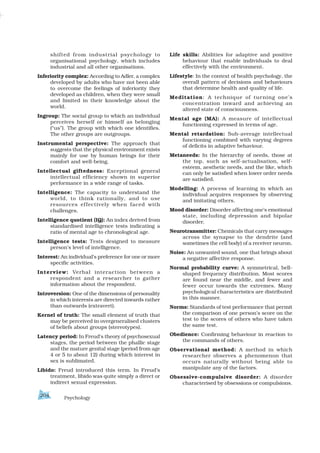 Class12 psychology glossary_ncert_text_book_englishedition | PDF