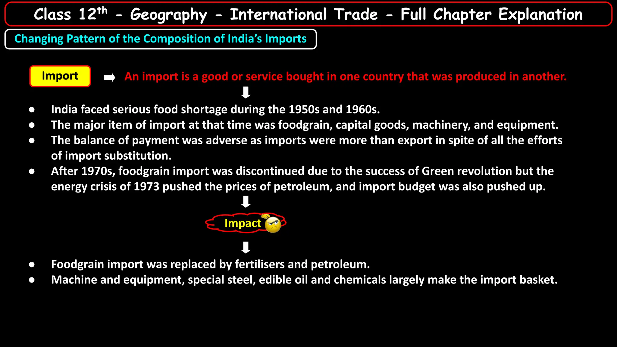 Class 12th - Geography - International Trade bOOK 2.pdf