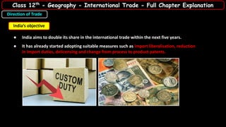 Class 12th - Geography - International Trade bOOK 2.pdf
