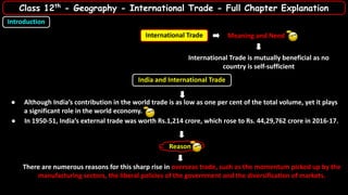 Class 12th - Geography - International Trade bOOK 2.pdf