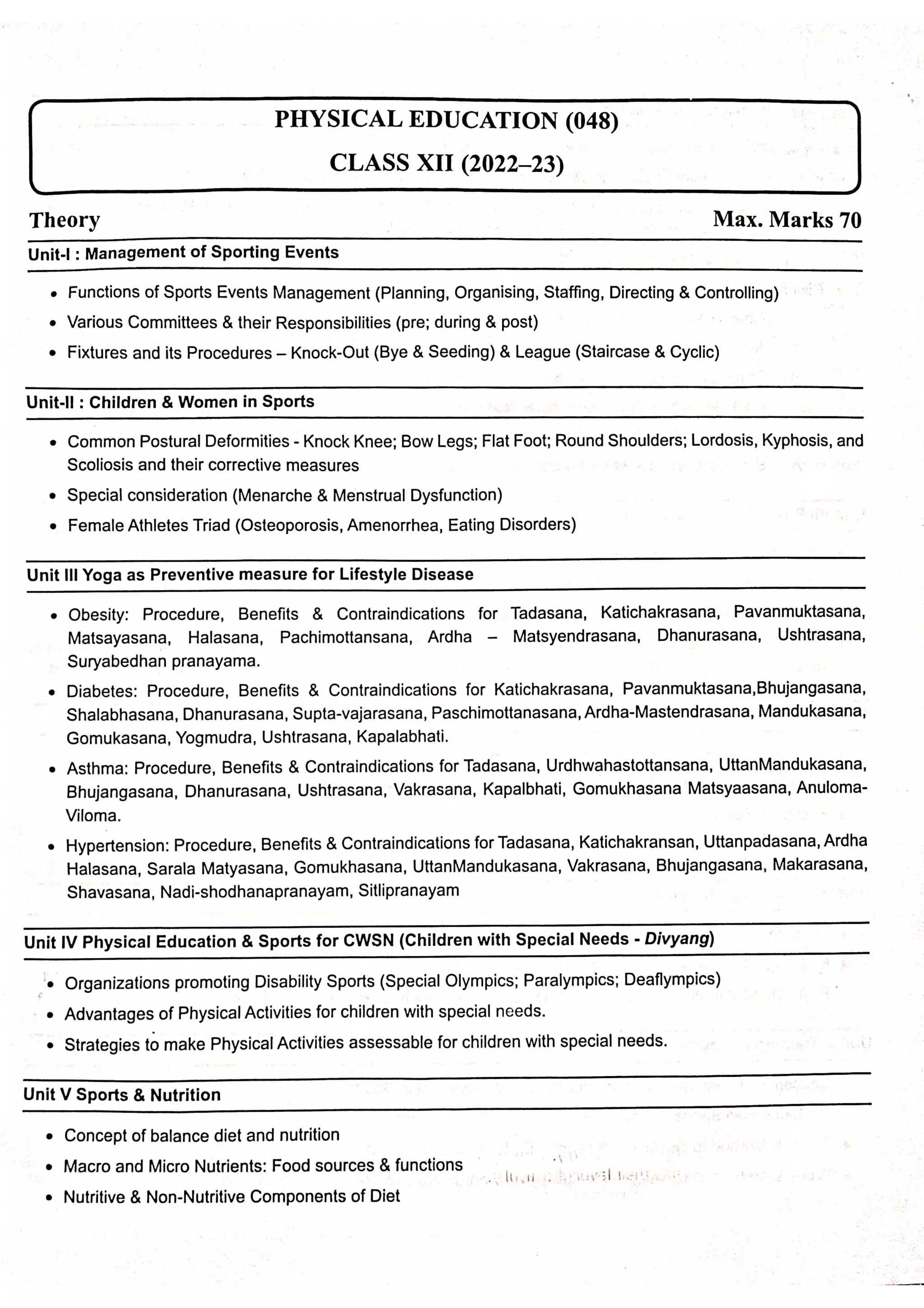 class 12th 2022-23 physical education practical file #physicaleducation ...