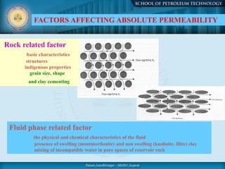 Class 13 (Absolute Permeability) petroleum engg | PDF