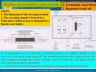 Class 13 (Absolute Permeability) petroleum engg | PDF