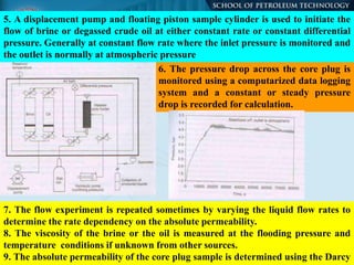 Class 13 (Absolute Permeability) petroleum engg | PDF